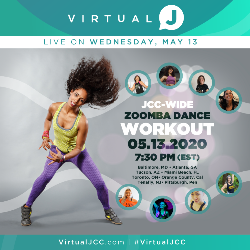 Live ZOOMba Dance Workout! - Shames JCC